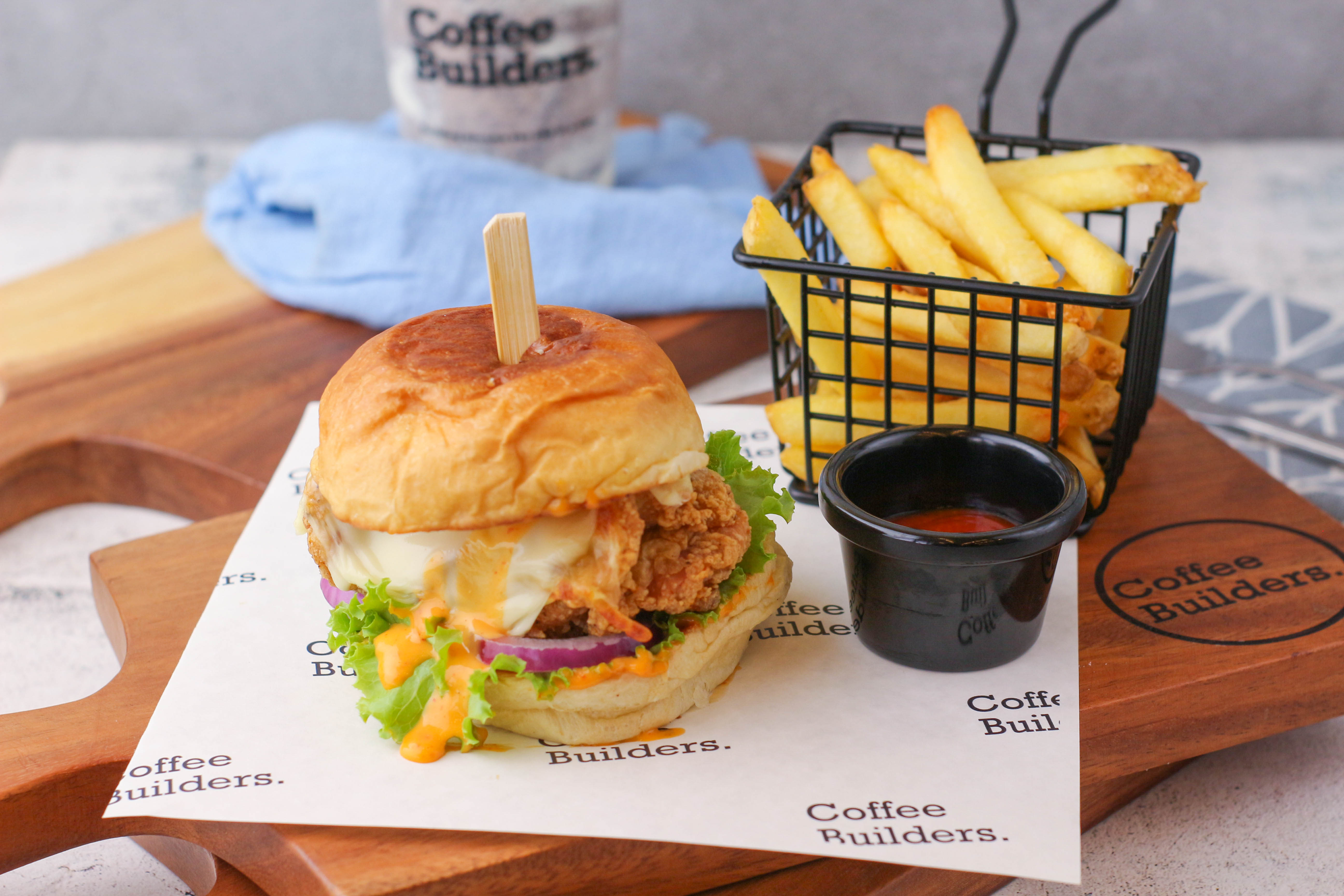 Coffee Builders. Menu