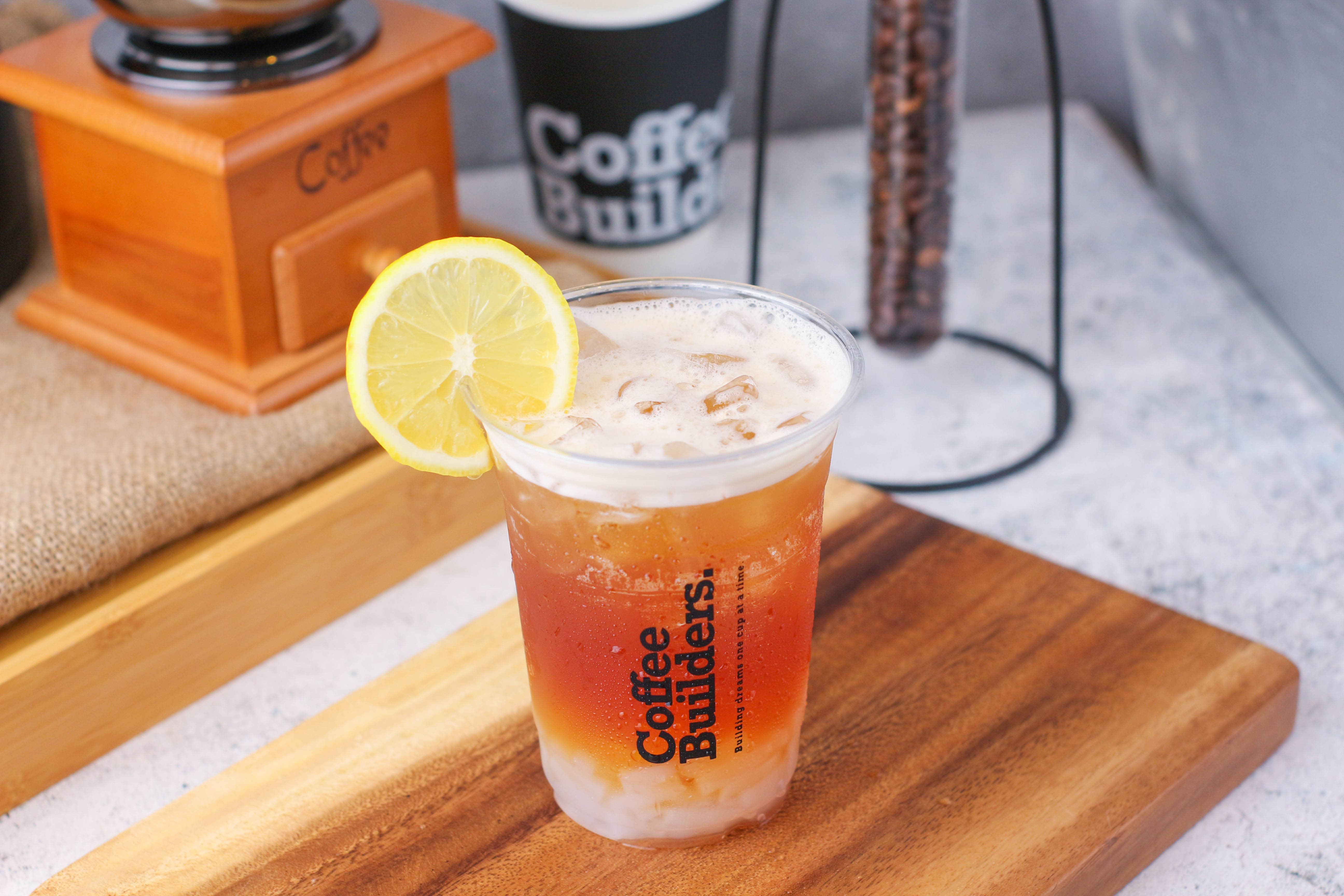 Coffee Builders. Menu