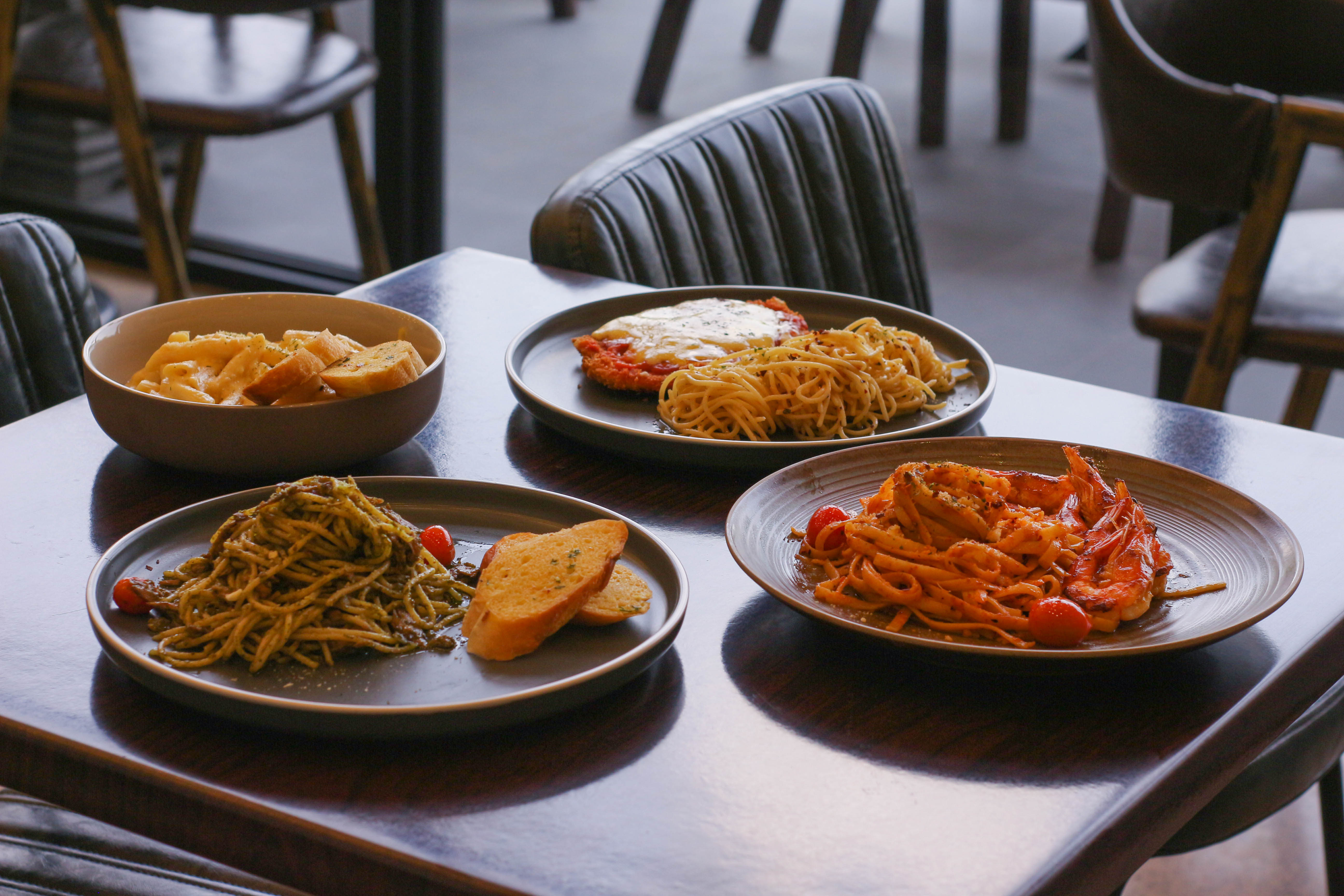 Coffee Builders. Menu