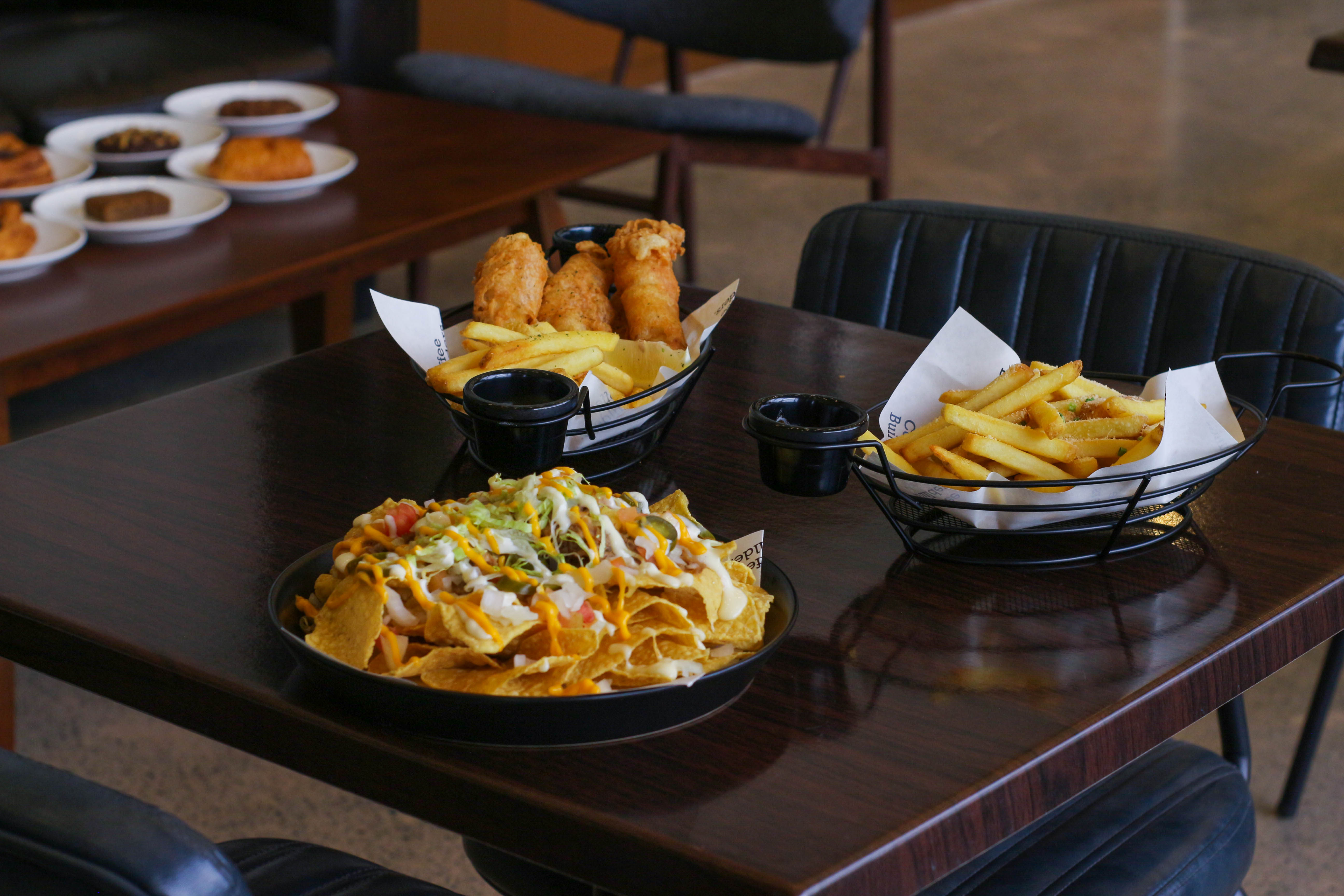 Coffee Builders. Menu