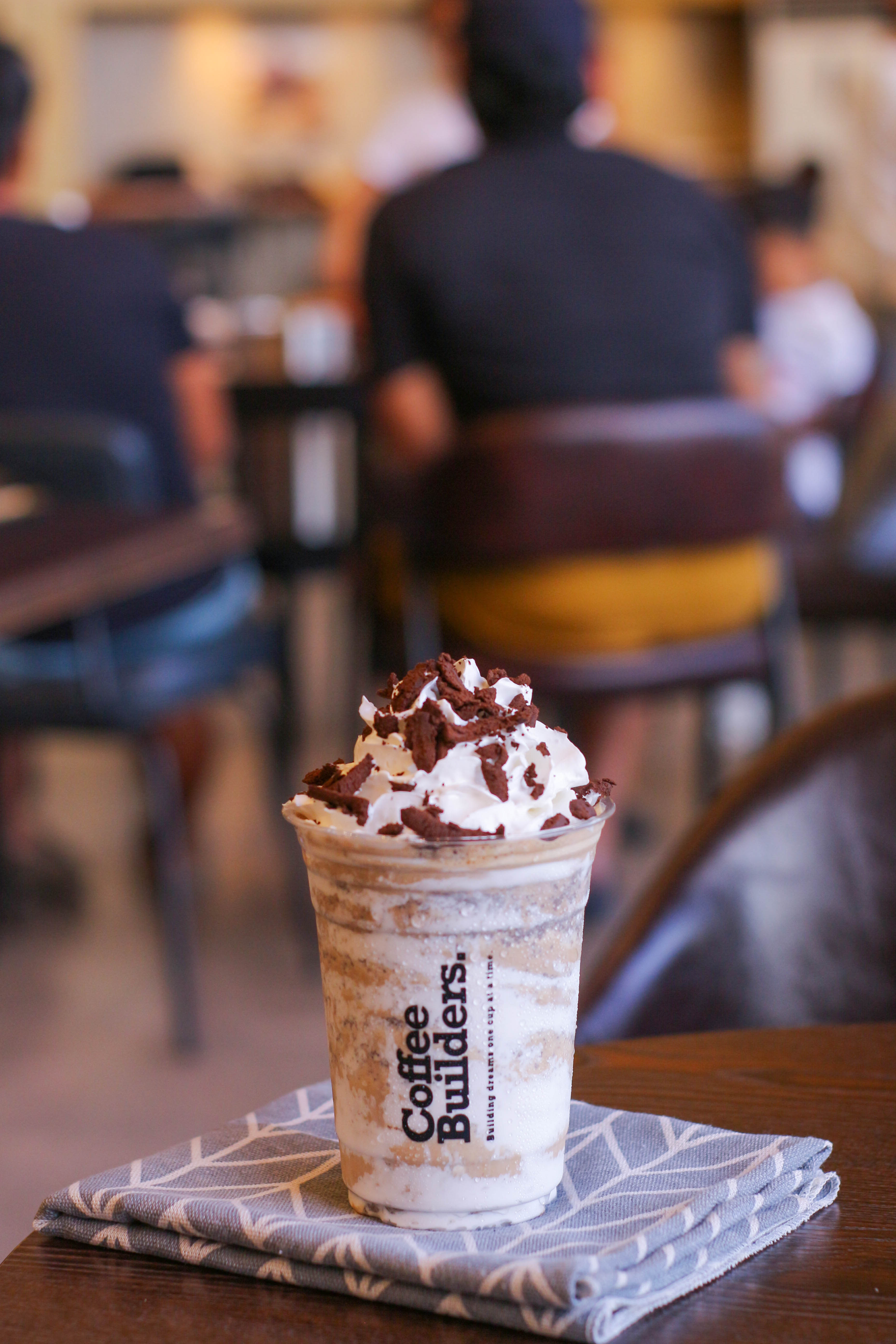 Coffee Builders. Menu